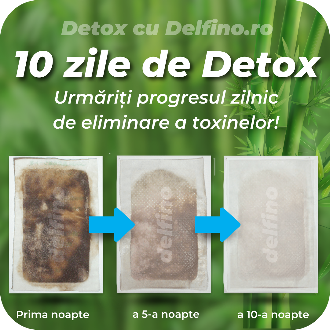 Plasturi Terapeutici de Detoxifiere Defino - 20 bucati - 🇷🇴-Delfino Romania